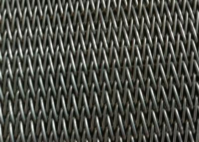 China 304 Stainless Steel Balance Weave Food Mesh Belt for Peanut Drying 0.8-4mm Wire for sale