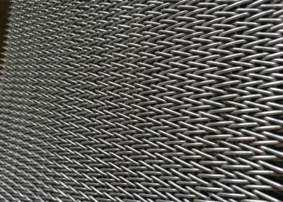 China CE SGS 304SS Longlife Herringbone Wire Mesh Belt For Biscuit Baking for sale
