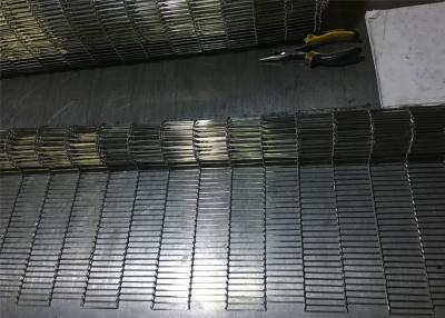 China Chocolate Baking Food Grade Stainless Steel Mesh , Flat Flex Conveyor Belt for sale