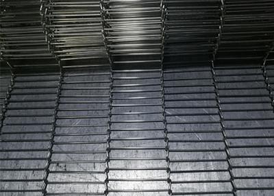 China Stainless Steel Enrober Wire Mesh Belt 200-3600mm Width with 4.3-22mm Rod Diameter for Industrial Conveyor Systems for sale