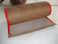 China PTFE Coated Teflon Conveyor Belts 6m Width -140°C to 250°C Temperature Range with ISO SGS Certificate for sale