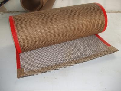 China PTFE Coated Teflon Conveyor Belts 6m Width -140°C to 250°C Temperature Range with ISO SGS Certificate for sale