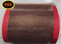 China High Strength PTFE Conveyor Belts 0.5-1.2mm Thickness 120-600g/m² Weight for Fabric Shrinkage Drying for sale