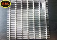 China 304 Silver Powder Coated Stainless Steel Architectural Mesh 0.023-2.8mm Wire Diameter 8m Length for sale