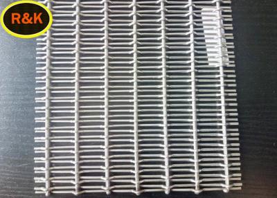 China 304 Silver Powder Coated Stainless Steel Architectural Mesh 0.023-2.8mm Wire Diameter 8m Length for sale