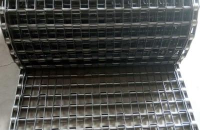 China Stainless Steel Flat Wire Mesh Conveyor Belt Acid Resistance 304 316 4000mm Width for sale