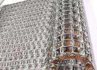 China Stainless Steel Honeycomb Conveyor Belt Flat Wire Mesh Food Grade 304 12.7mm Pitch for sale