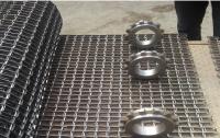 China Stainless Steel Flat Wire Mesh Belt 25.4x12.7mm for Agricultural Harvesting Conveyor for sale