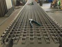 China Stainless Steel Flat Wire Mesh Conveyor Belt 25.4x12.7mm for Washing Systems for sale
