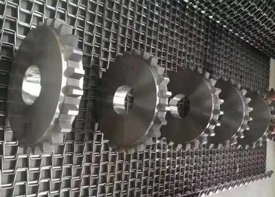 China Stainless Steel Chain Mesh Conveyor Belt 304 316 Pitch 50.8mm Industrial Transport for sale