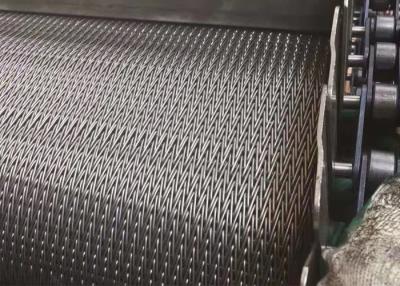 China Stainless Steel Compound Balanced Belt for Snack Foods 6x50mm Mesh Width 500-1800mm for sale