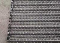 China 316 SS Food Grade Balanced Weave Conveyor Belt for Vegetable Dehydrating Oven 10mm for sale