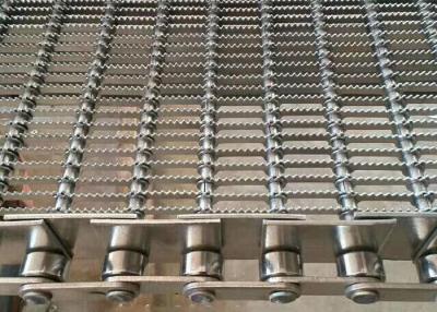 China 316 Stainless Steel Eye Link Mesh Conveyor Belt for Pancake Baking 4mm Wire Diameter for sale