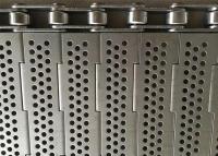 China 316L Stainless Steel Perforated Plate Link Belt for Noodles Drying 1000mm Width for sale