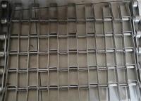 China SS304 Honeycomb Conveyor Belt 25.4x25.4mm Metal Mesh Belt for Bread Baking Oven for sale
