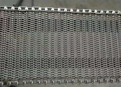 China Food Industry Chain Conveyor Wire Mesh Belt 304 Stainless Steel for Vegetable Washing Machine for sale