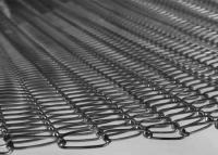 China 304 Food Grade Stainless Steel Conveyor Wire Mesh Belt for Chips Frying 6-20mm Pitch for sale