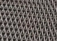 China Flat Wire Spiral Mesh Balanced Weave Belt For Building Decoration for sale
