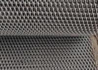 China 304 Stainless Steel Anti-Alkaline Straight Rod Conveyor Belt -50°C to 1100°C Temperature Range for Heavy Load Applications for sale