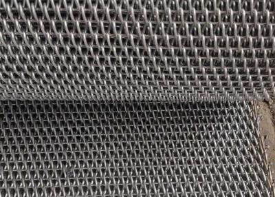 China 304 Stainless Steel Anti-Alkaline Straight Rod Conveyor Belt -50°C to 1100°C Temperature Range for Heavy Load Applications for sale