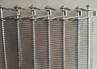 China 316L Stainless Steel Spiral Mesh Belt for Bread Fermentation - 304.8-1376mm Width, -196°C to +275°C Temperature Range for sale