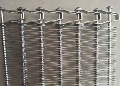 China 316L Stainless Steel Spiral Mesh Belt for Bread Fermentation - 304.8-1376mm Width, -196°C to +275°C Temperature Range for sale