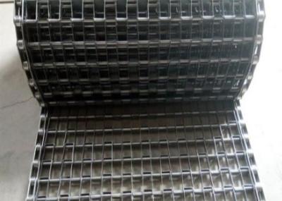 China 304 Stainless Steel Flat Wire Mesh Conveyor Belt 25.4×25.4mm for Steak Process Oven and Food Processing Systems for sale