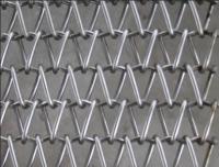 China Stainless Steel Compound Balanced Conveyor Belt for Nuts and Cookies 10mm Pitch for sale