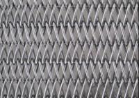 China 316L Stainless Steel Balanced Weave Conveyor Belt Spiral Mesh Belt for Ham Sausage Freezing for sale