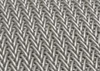 China 304 Stainless Steel Herringbone Compound Balanced Conveyor Belt 12mm Pitch for Snake Food Processing for sale