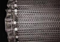 China 304 Stainless Steel Spiral Mesh Belt for Steam Bread Baking Oven - Temperature Range -196°C to +275°C for sale