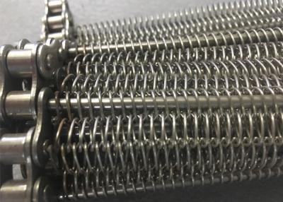 China 304/316 Stainless Steel Chain Mesh Conveyor Belt - Food Grade, FDA & ISO 9001 Certified, Custom Sizes Available for sale