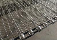 China Food Grade Chain Mesh Conveyor Belt with 86% Mesh Area for Drying and Construction Applications for sale