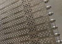 China Food Grade Chain Mesh Conveyor Belt 31.75-101.6mm Pitch with High Temperature and Alkali Resistance for sale