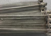China Stainless Steel Chain Mesh Conveyor Belt 50.8mm Pitch Acid Resisting Industrial Transport for sale