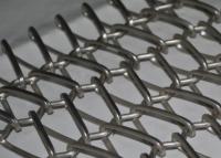 China 316L Stainless Steel Conveyor Wire Mesh Belt for Electric Production Ovens - 0.8-40mm Wire Diameter, -40°C to 1100°C Temperature Range for sale