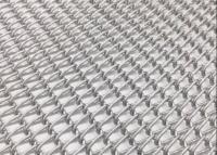 China 304 Stainless Steel Flat Conveyor Wire Mesh Belt for Wood Case Drying | 0.8-4mm Wire Diameter | 2.5-50mm Pitch for sale