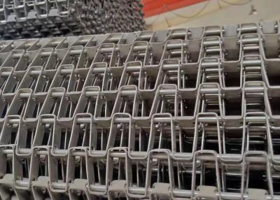 China Stainless Steel Honeycomb Conveyor Belt for Food Transport and Cooling 304 316 for sale