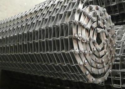 China 304/316 Stainless Steel Flat Wire Mesh Conveyor Belt - Food Grade with 1000°C Heat Resistance for sale