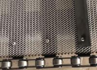 China Custom Stainless Steel Wire Mesh Conveyor Belt with 31.75-101.6mm Pitch for Filtration and Air Drying for sale