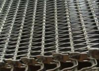 China 304 Stainless Steel Spiral Mesh Belt High Temperature Resistant 50.8mm Pitch Easy Clean for sale