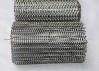China 304 Stainless Steel Balance Weave Conveyor Belt Straight Rod Spiral Mesh 1100C for sale