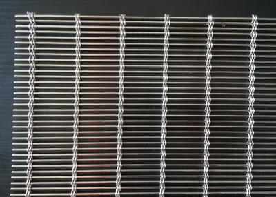 China Stainless Steel Architectural Wire Mesh for Interior Exterior Decoration - 1mm Cable 36mm Pitch 2mm Rod for sale