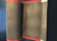China PTFE Coated Fiberglass Mesh Conveyor Belt 6x6mm for Drying Ovens - Temperature Range -70°C to 260°C for sale