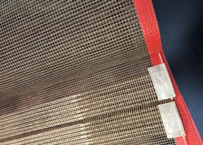 China 5×5mm PTFE Mesh Conveyor Belt for UV Dryers with High Temperature Resistance from -196°C to 300°C for sale