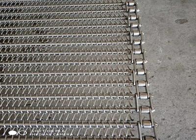 China Vegetables Washing Machine AISI304 Food Chain Wire Mesh Belt for sale