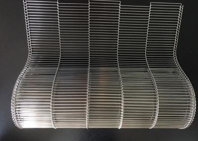 China Stainless Steel Enrober Wire Belt 304 316 for Pizza Baking Oven 0.9mm-2.35mm for sale