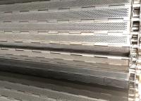 China Perforated Plate Link Conveyor Belt 200-4000mm Width with 0.8-3mm Thickness for Solar Energy Applications for sale