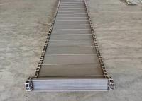 China Food Grade 304 Stainless Steel Chain Mesh Conveyor Belt for Fruit Drying 1m Width for sale