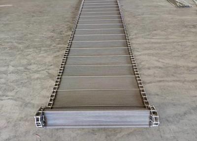 China Food Grade 304 Stainless Steel Chain Mesh Conveyor Belt for Fruit Drying 1m Width for sale